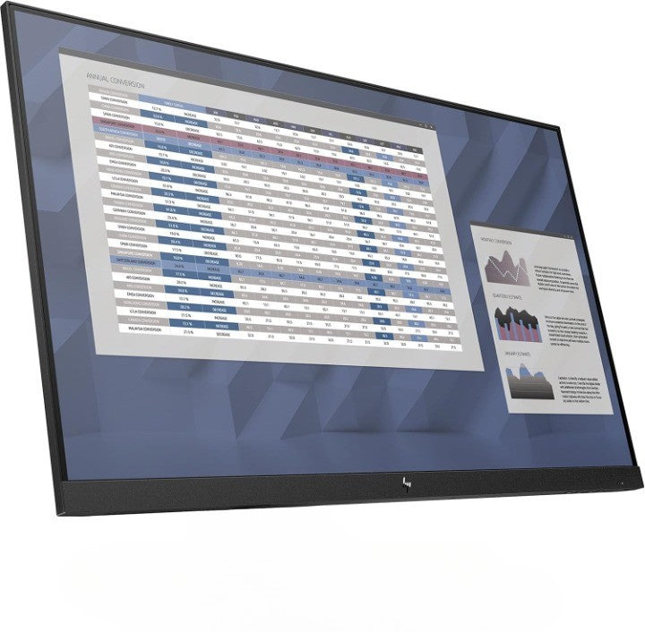 HP E27 G4 27" FHD 1920X1080 IPS LED SLIM MONITOR DP VGA HDMI PORT /WIT ...