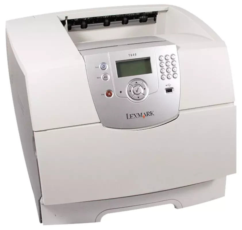 LEXMARK T640N NETWORK USB FAST 33PPM DESKTOP A4 MONO LASER PRINTER - N ...