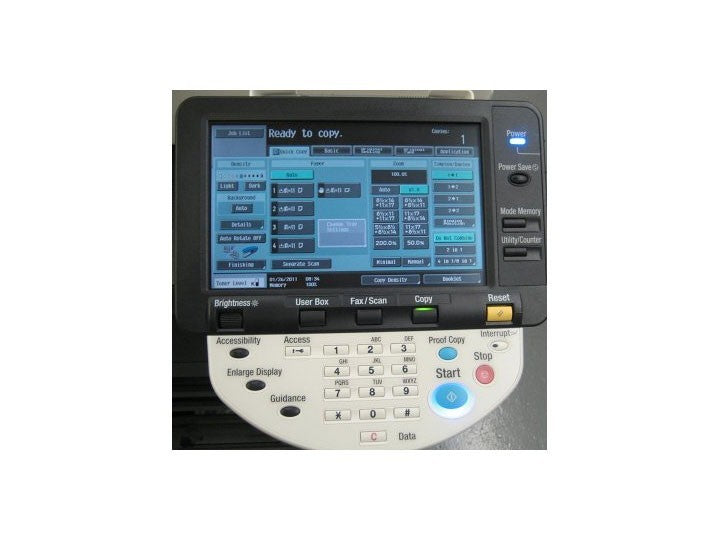 KONICA MINOLTA BIZHUB 223 A3 MONO MFP COPIER PRINTER SCAN DUPLEX NETWO ...