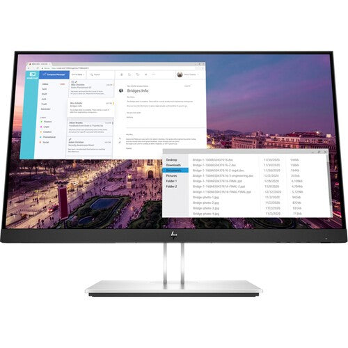HP E23 G4 23" FHD 1920 X 1080 IPS LED MONITOR HDMI DISPLAY PORT VGA WI ...